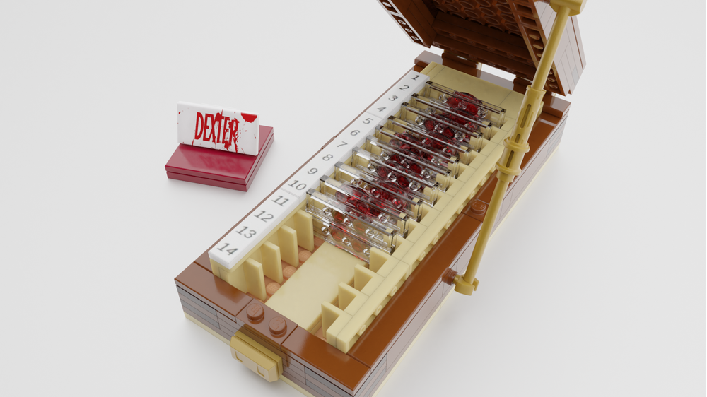 LEGO MOC Dexter Morgan's Trophies Box by Marco666 | Rebrickable - Build ...