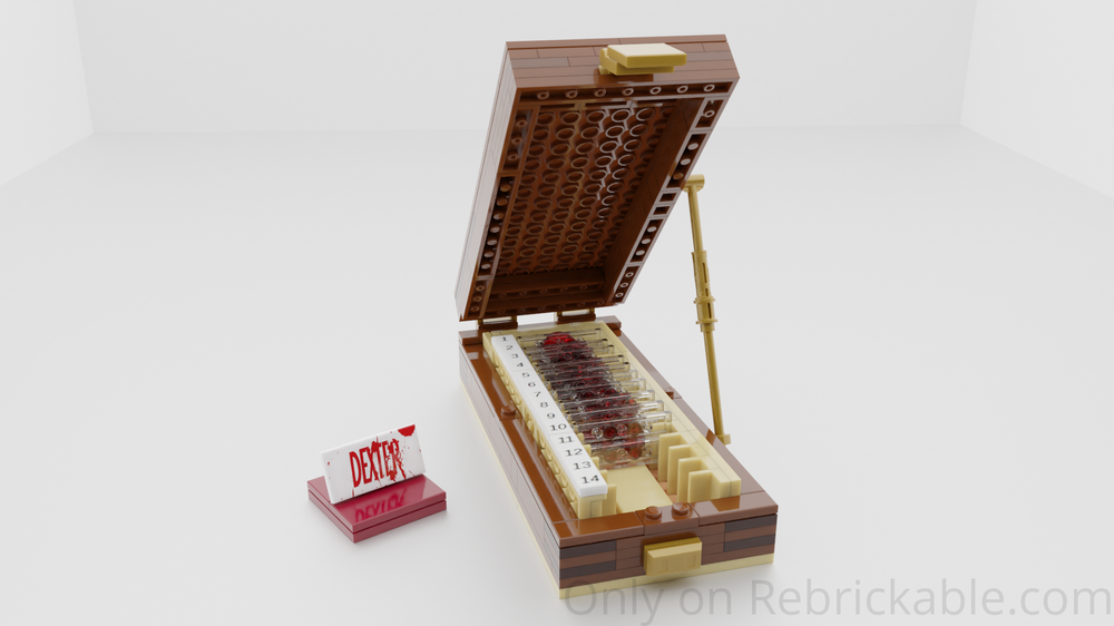 LEGO MOC Dexter Morgan's Trophies Box by Marco666 | Rebrickable - Build ...