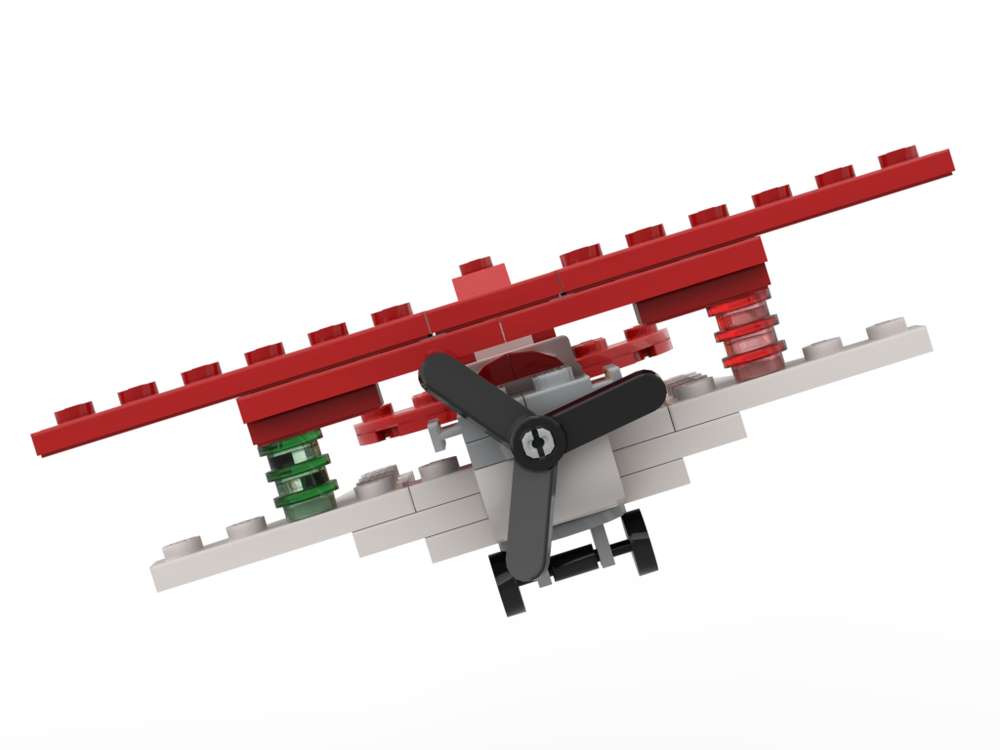 LEGO MOC 30669 Red Biplane by Macharius | Rebrickable - Build with LEGO