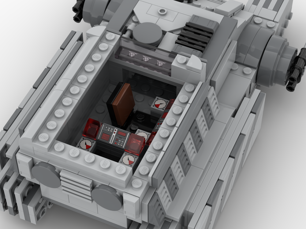 LEGO MOC TX-230 Claymore-Class tank by Fabian2 | Rebrickable - Build ...