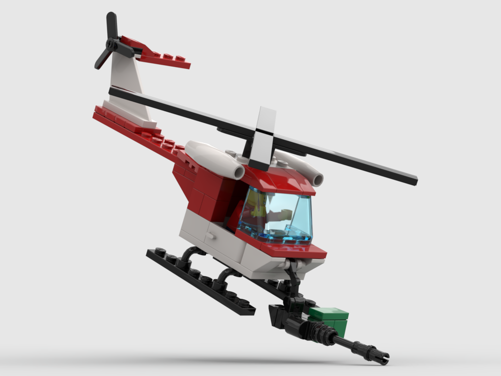 LEGO MOC LOW BUDGET ATTACK HELICOPTER by stupidman | Rebrickable ...