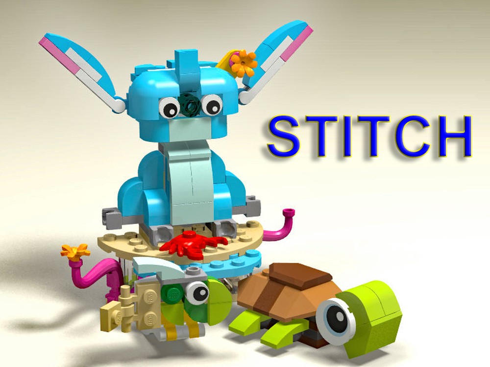 LEGO MOC Stitch by ad000 | Rebrickable - Build with LEGO