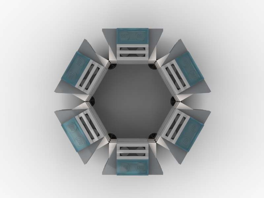 LEGO MOC Goa'uld Transportation Rings by brick_art_lille | Rebrickable ...