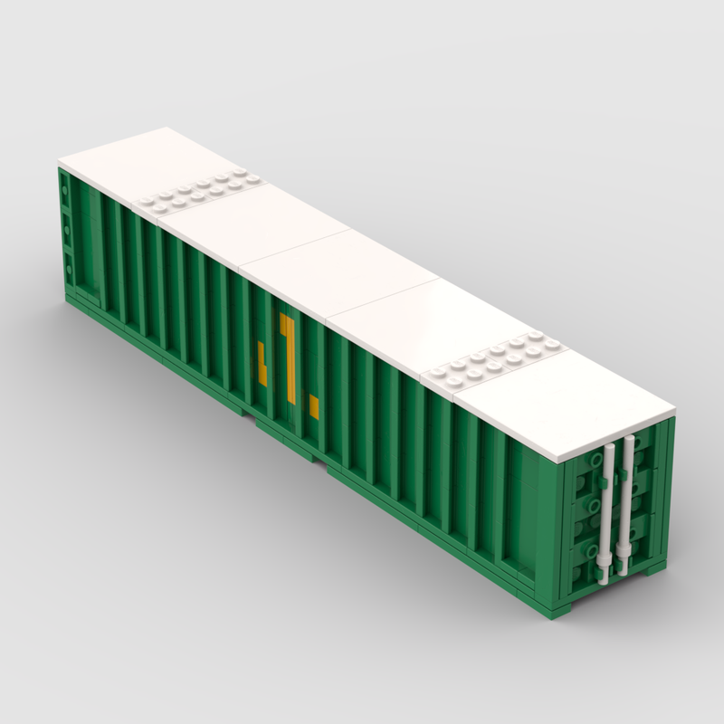 LEGO MOC 45 Foot Waste Disposal Containter by Tolgacity | Rebrickable ...