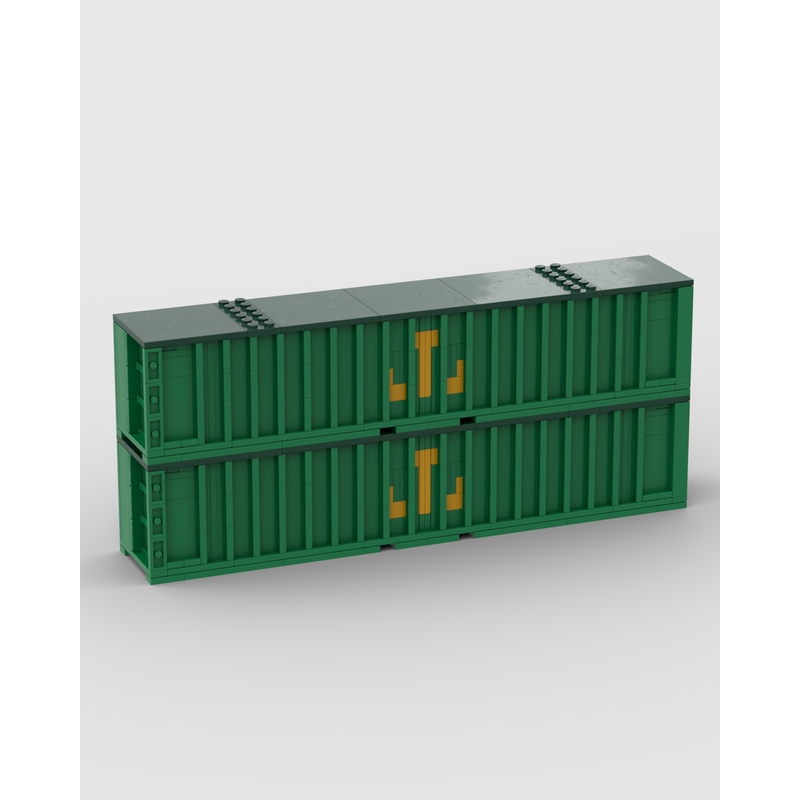 LEGO MOC 45 Foot Waste Disposal Containter by Tolgacity | Rebrickable ...