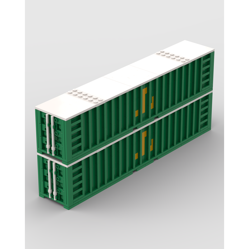 LEGO MOC 45 Foot Waste Disposal Containter by Tolgacity | Rebrickable ...