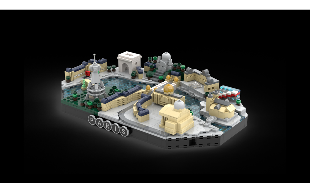 Lego Moc Paris By Minileague Rebrickable Build With Lego