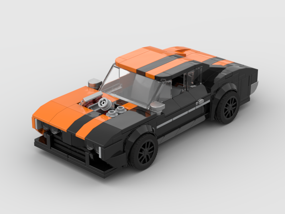 LEGO MOC 1970 Oldsmobile 442 Custom by toms8wides | Rebrickable - Build ...