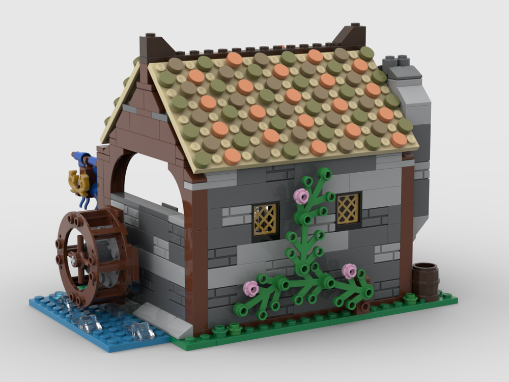 Lego Moc Blacksmith Shop By Ttuu Rebrickable Build With Lego