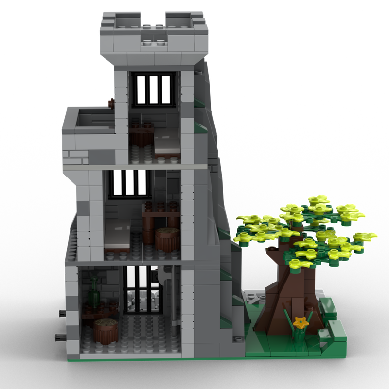 LEGO MOC Modular prison tower by Cegeha Elbe | Rebrickable - Build with ...