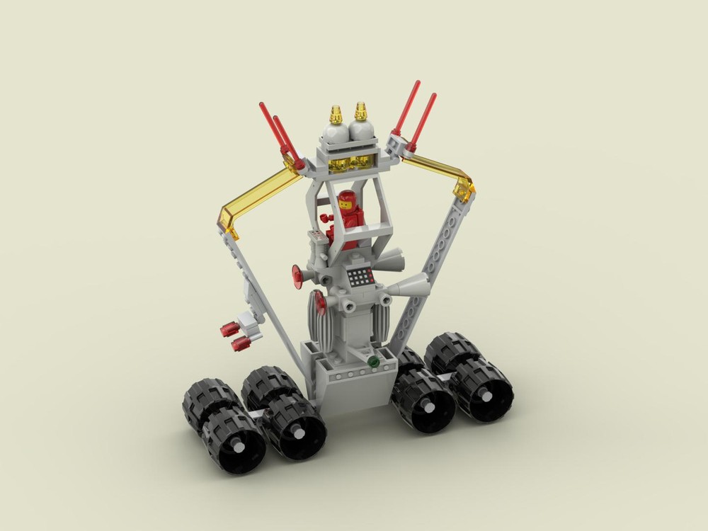LEGO MOC Space, Moonrover by pturecki | Rebrickable - Build with LEGO