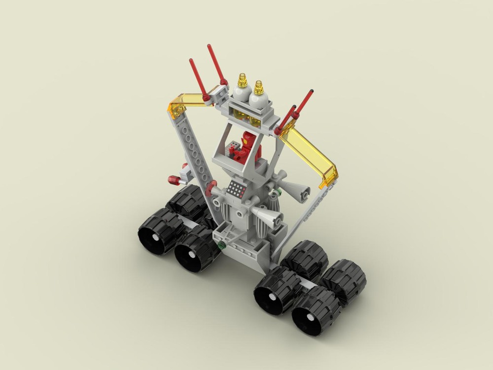 Lego Moc Space Moonrover By Pturecki Rebrickable Build With Lego