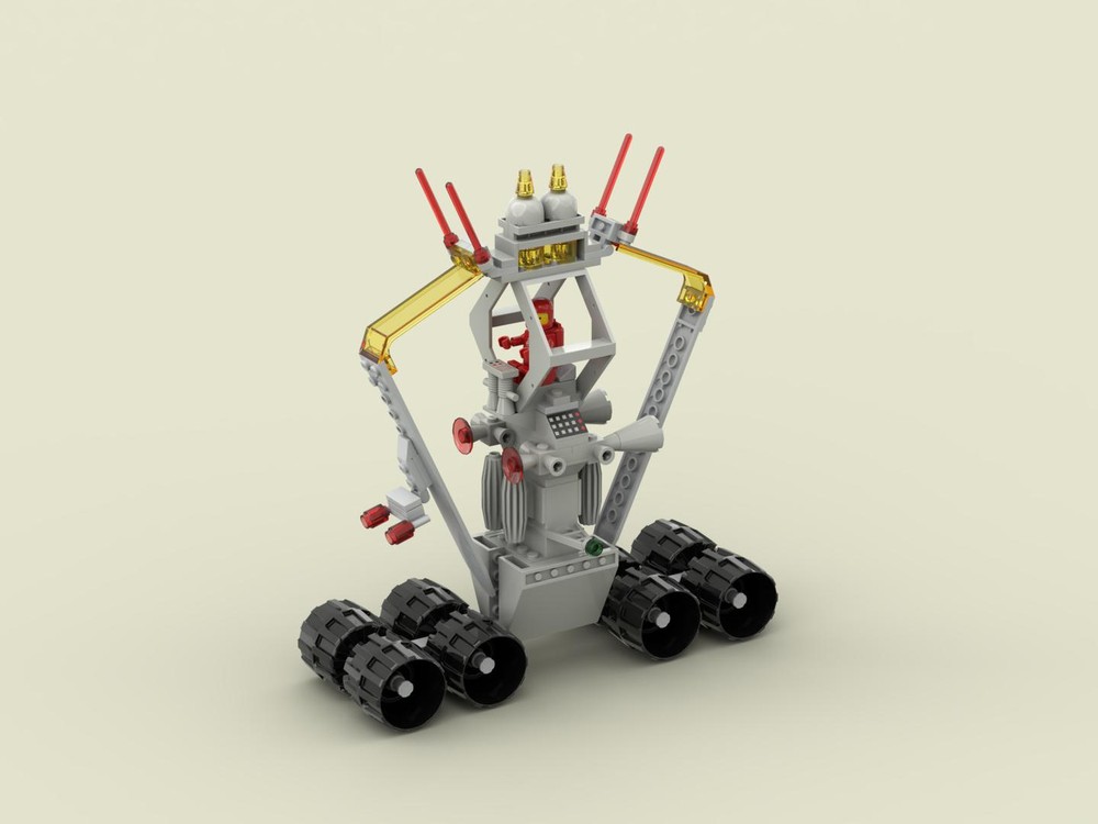LEGO MOC Space, Moonrover by pturecki | Rebrickable - Build with LEGO
