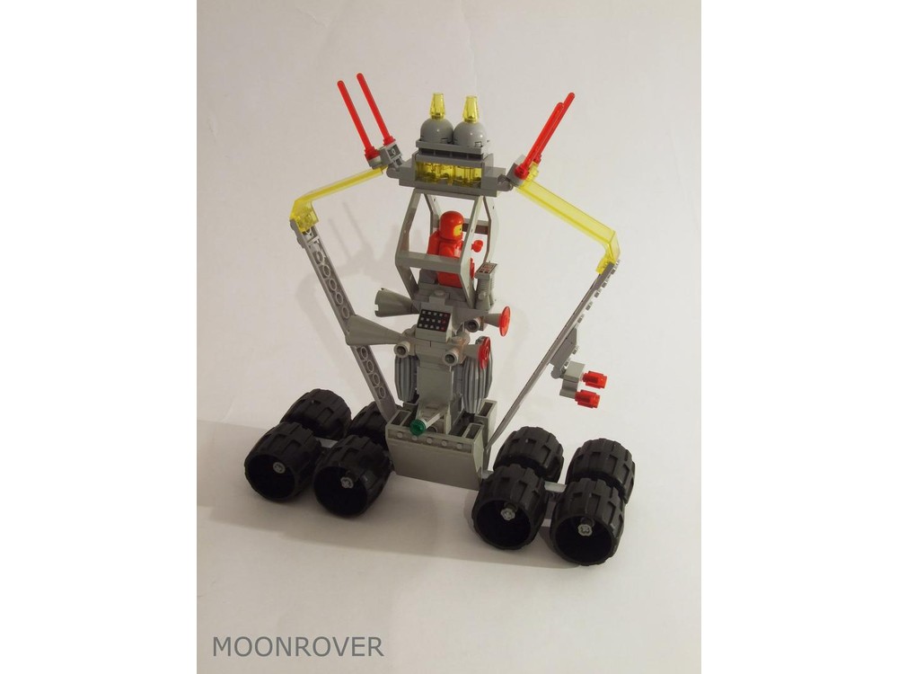 Lego Moc Space Moonrover By Pturecki Rebrickable Build With Lego