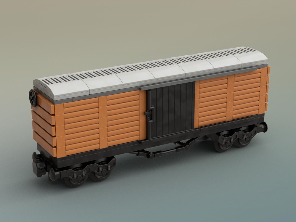 LEGO MOC Boxcar (28L) by jamisonwieser | Rebrickable - Build with LEGO