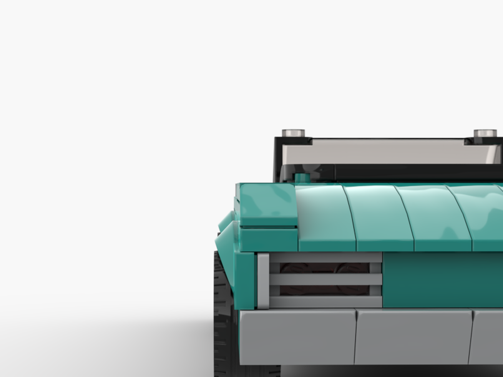 Lego Moc 1966 Pontiac Gto Convertible By Kinetickit Rebrickable