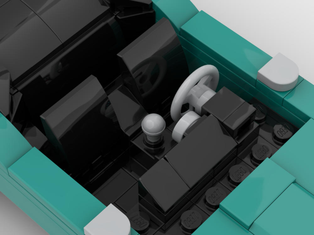 Lego Moc 1966 Pontiac Gto Convertible By Kinetickit Rebrickable