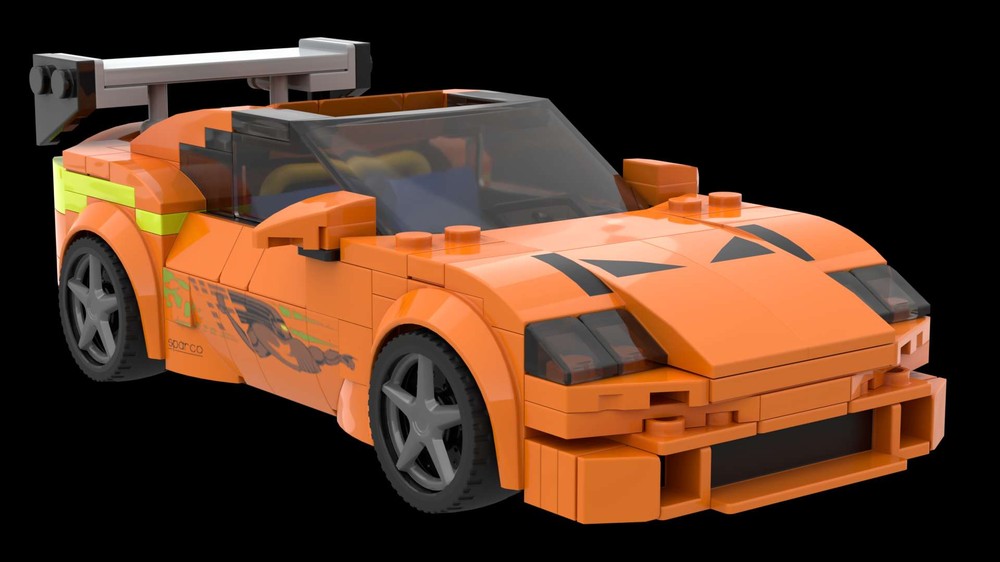 LEGO MOC-189005 Brian's Supra by Maiku__san | Rebrickable - Build with LEGO