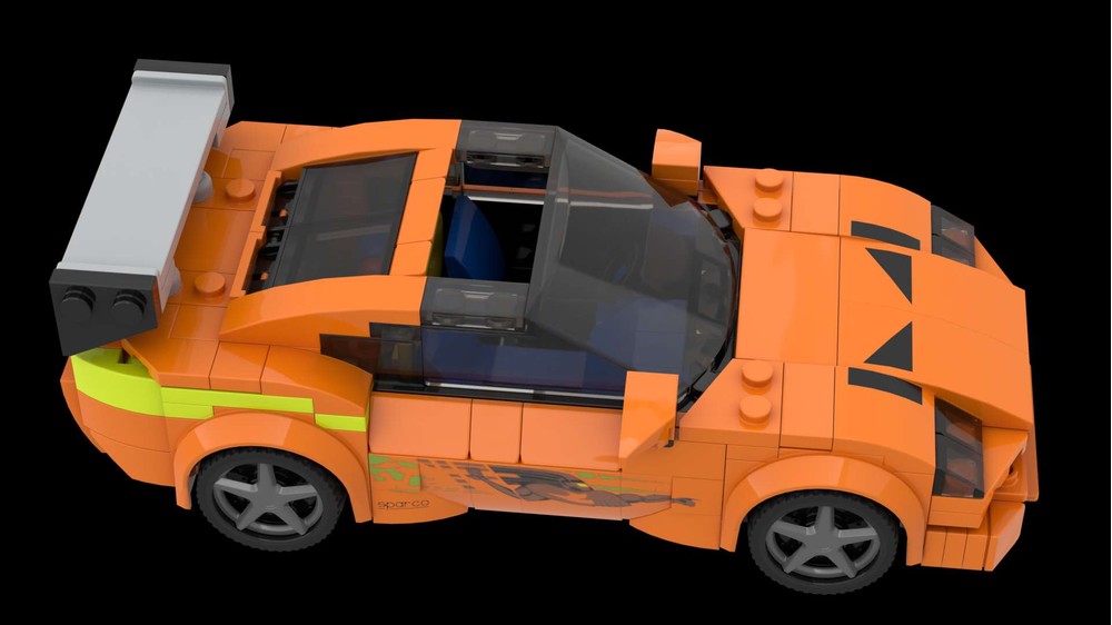 LEGO MOC Brian's Supra by Maiku__san | Rebrickable - Build with LEGO