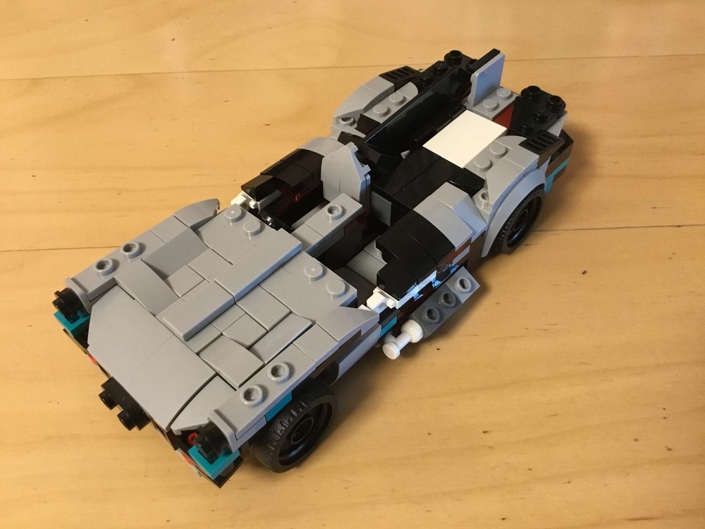 LEGO MOC 76909-s2 Jaguar D-type (2-seater) by CunningFox Designs ...