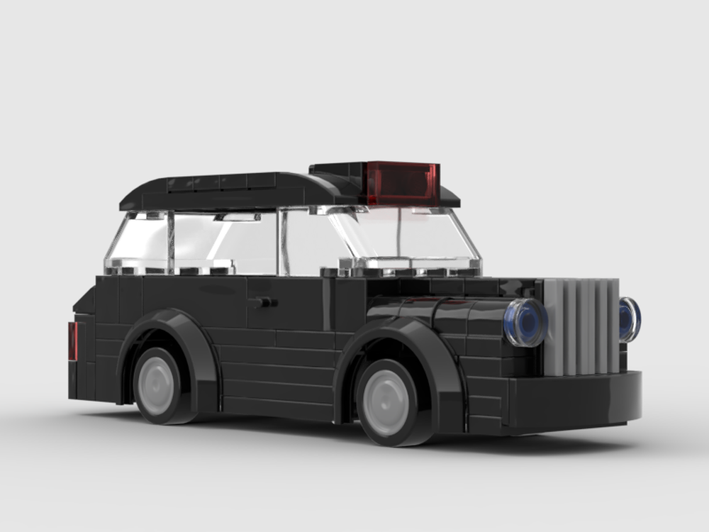 LEGO MOC London Taxi by ZealotLego | Rebrickable - Build with LEGO