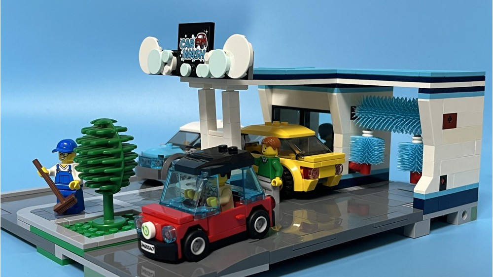 LEGO MOC gas station by ZealotLego | Rebrickable - Build with LEGO