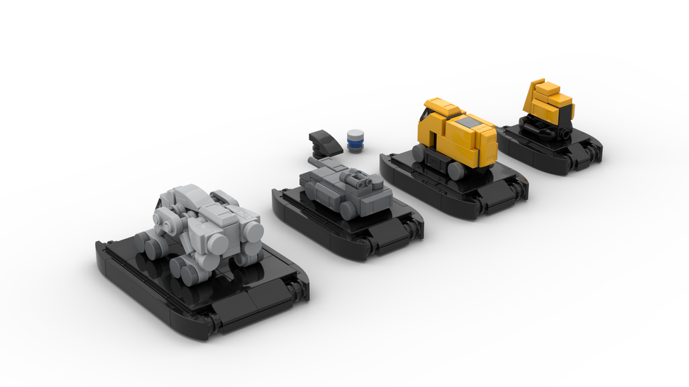 Lego Moc Micro Vehicles From The Alien Movies By Blockwise