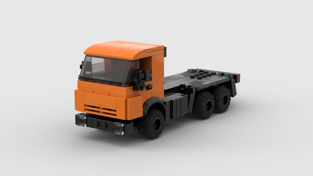 LEGO MOC KamAZ 53229 Chassis by BT_studios | Rebrickable - Build with LEGO