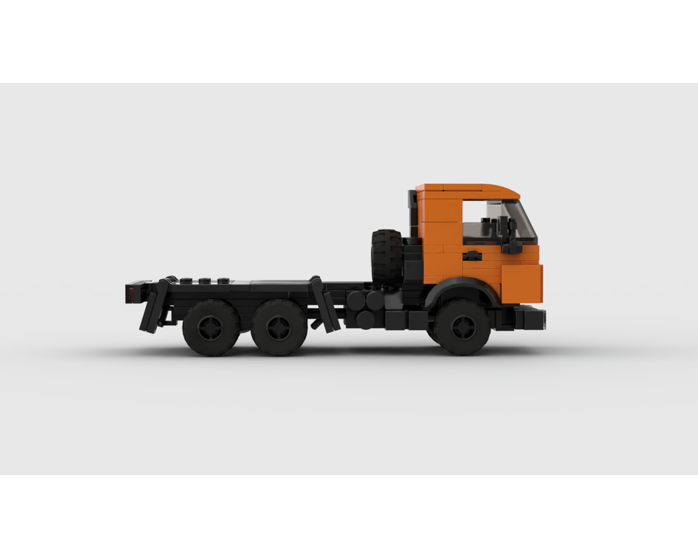 LEGO MOC KamAZ 53229 Chassis by BT_studios | Rebrickable - Build with LEGO