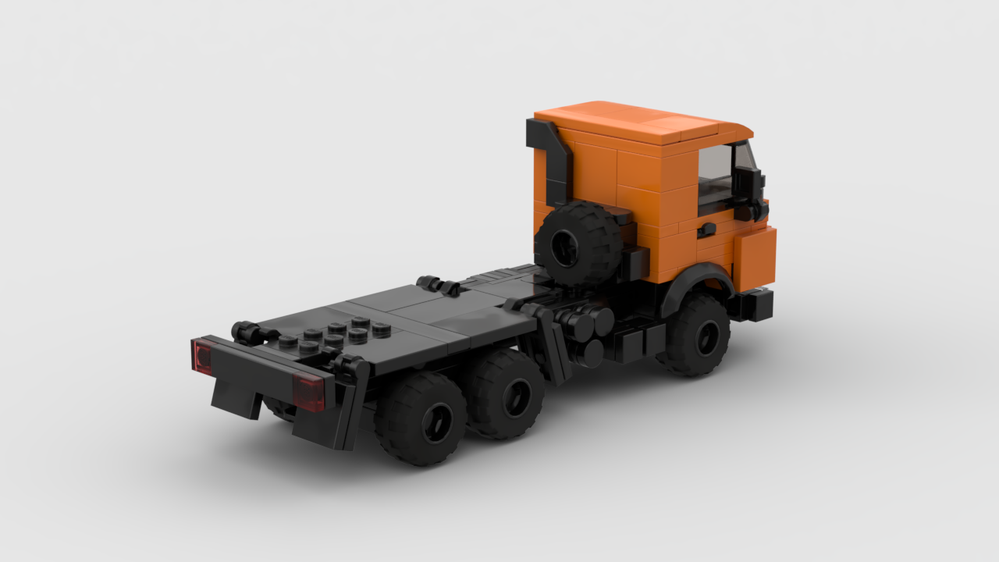 LEGO MOC KamAZ 53229 Chassis by BT_studios | Rebrickable - Build with LEGO