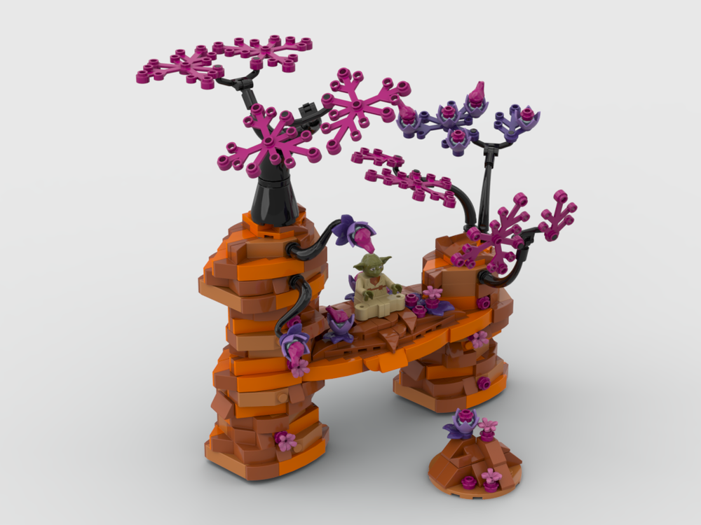 LEGO MOC Meditation Rock by gabizon | Rebrickable - Build with LEGO