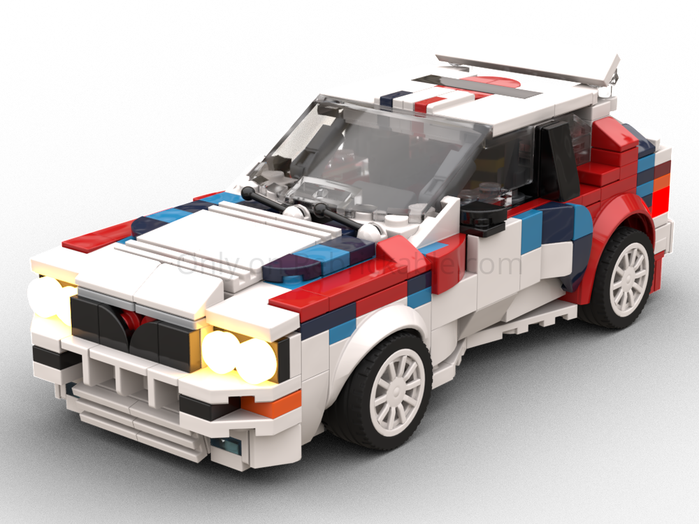 LEGO MOC Lancia Delta'92- MONTECARLO (LiTE series, class EVOplus) by ...