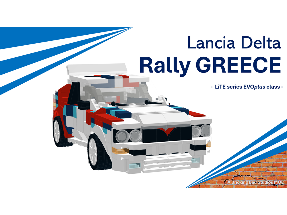 LEGO MOC Lancia Delta-Rally GREECE (LiTE series, class EVO) by Bricking ...