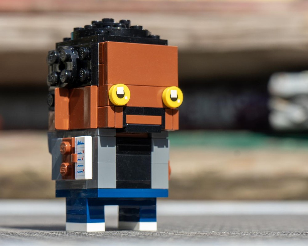 Lego Moc Michael Supacell Brickhead By Roloff Rebrickable Build
