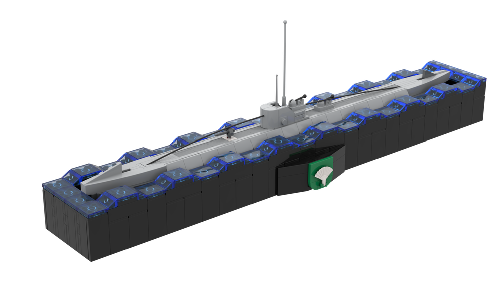 LEGO MOC U-505 by Resqusto | Rebrickable - Build with LEGO