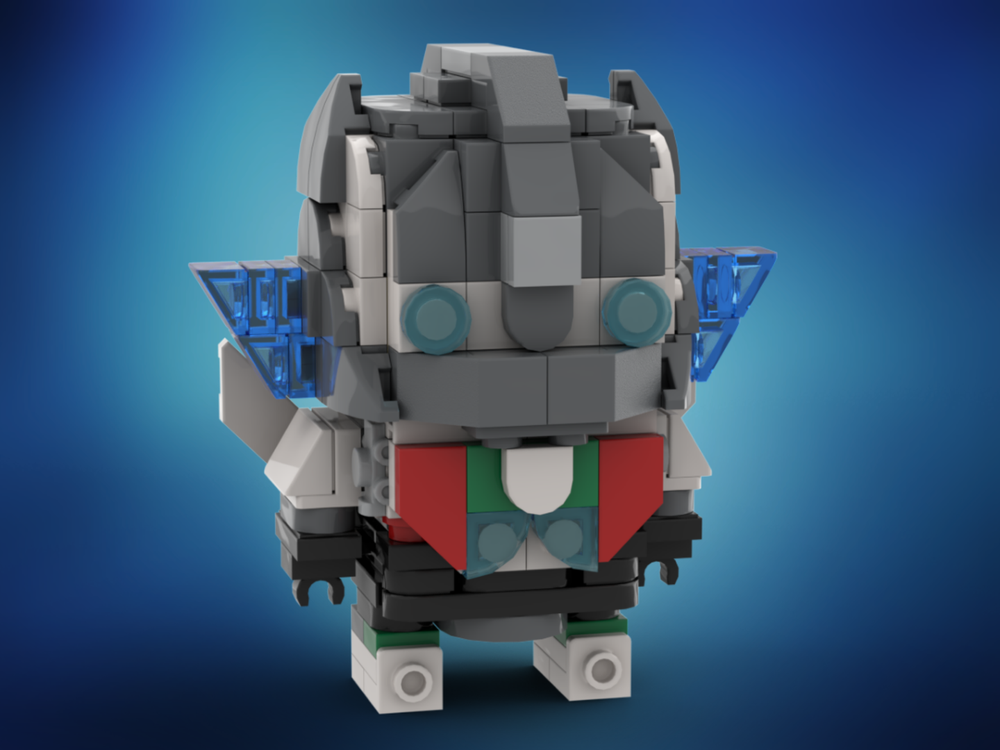 LEGO MOC Wheeljack Brickheadz by Ant0noo | Rebrickable - Build with LEGO