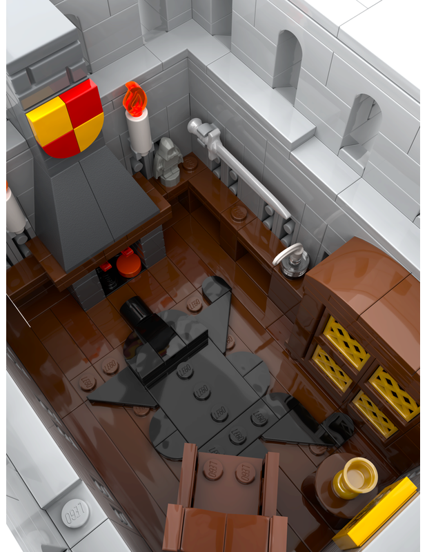 LEGO MOC-189082 The Lion Knights' High Tower by TheBittenBrick ...