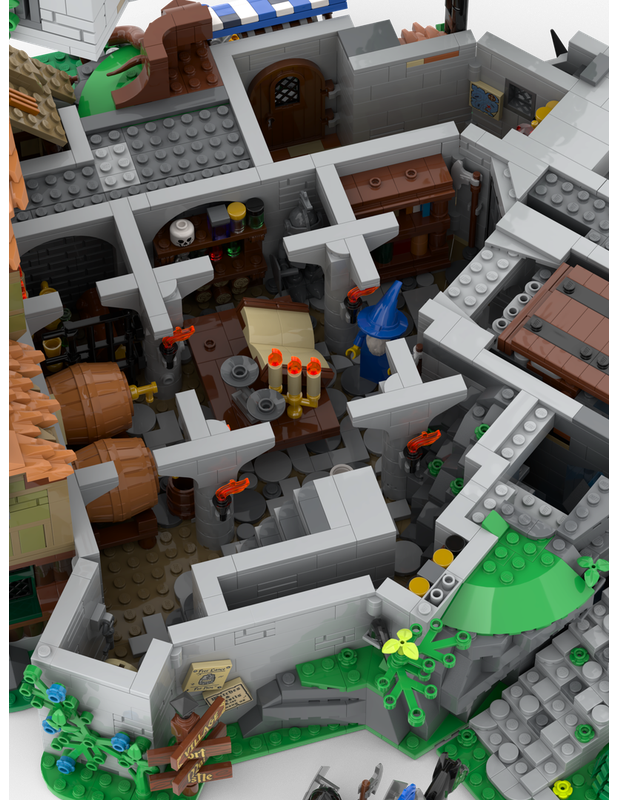 LEGO MOC-189082 The Lion Knights' High Tower by TheBittenBrick ...