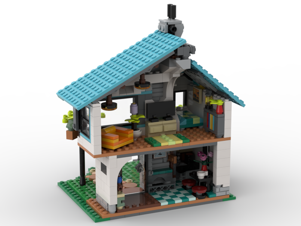 LEGO MOC 31139 - Modern House by MIJbricks | Rebrickable - Build with LEGO