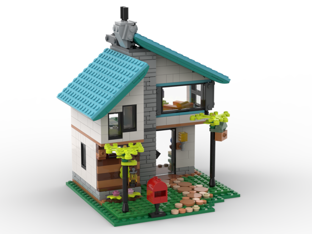 LEGO MOC 31139 - Modern House by MIJbricks | Rebrickable - Build with LEGO