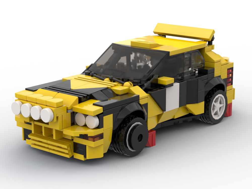 Lego Moc Lancia Delta Grifone Hf Lite Series Class Evo By Bricking