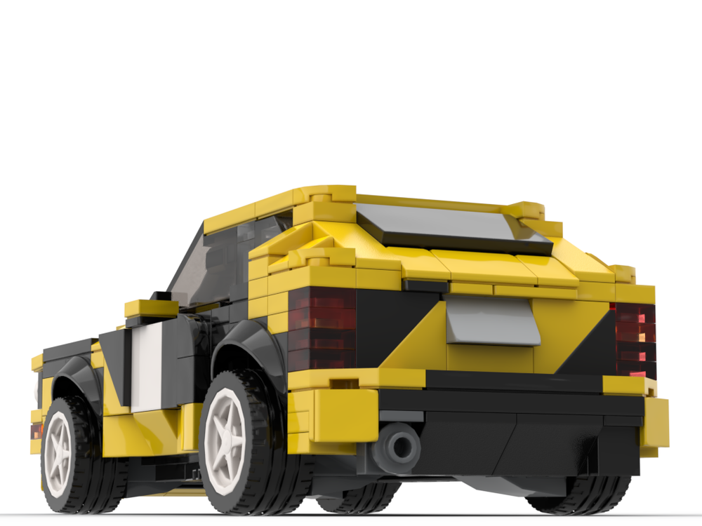Lego Moc Lancia Delta Grifone Hf Lite Series Class Evo By Bricking