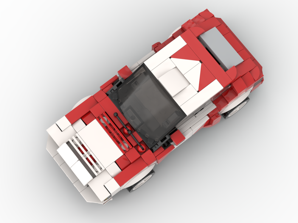 Lego Moc Lancia Delta Marlborough Racing Lite Series Class Evo By