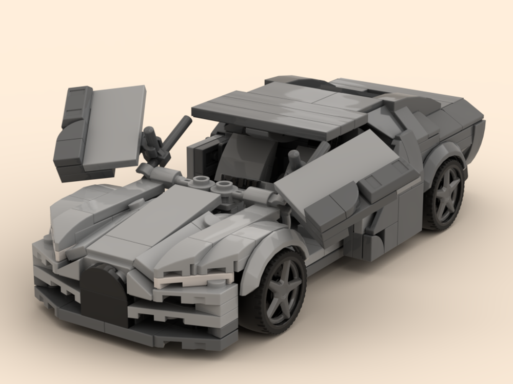 LEGO MOC Bugatti Tourbillion by Xayadude | Rebrickable - Build with LEGO