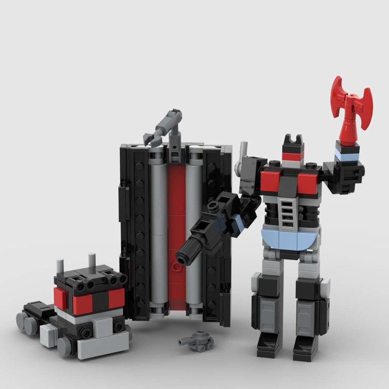 LEGO MOC-189098 Transformers: Mini Nemesis Prime by Brickulina ...