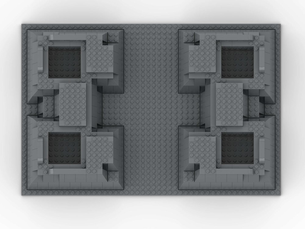 Lego Moc 30271 Brick Built Raised Baseplate By Brickcastlefan