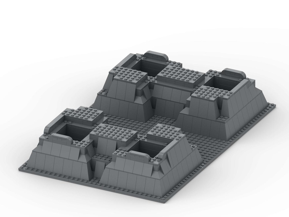 Lego Moc 30271 Brick Built Raised Baseplate By Brickcastlefan