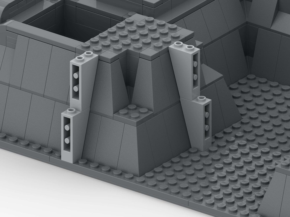 Lego Moc 30271 Brick Built Raised Baseplate By Brickcastlefan