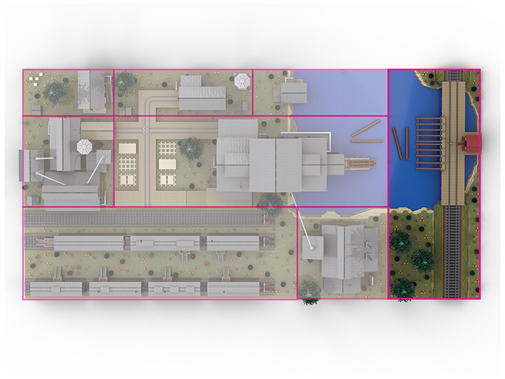 LEGO MOC Sawmill Series: Log Dump Model 1 by jepaz | Rebrickable ...