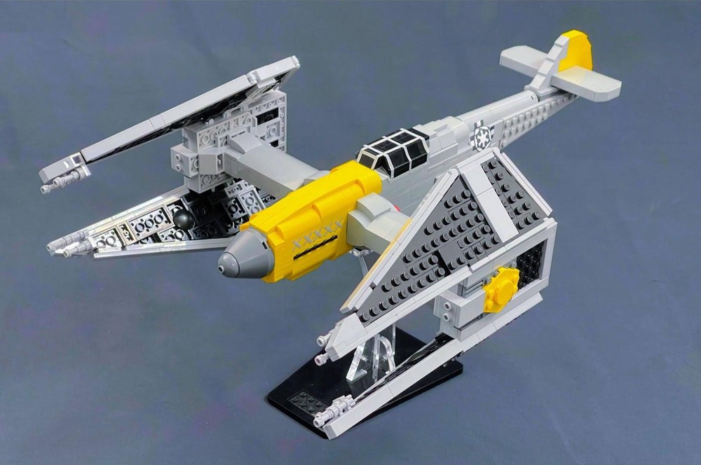 LEGO MOC SW/WWI - TIE-109 by simplethinker | Rebrickable - Build with LEGO